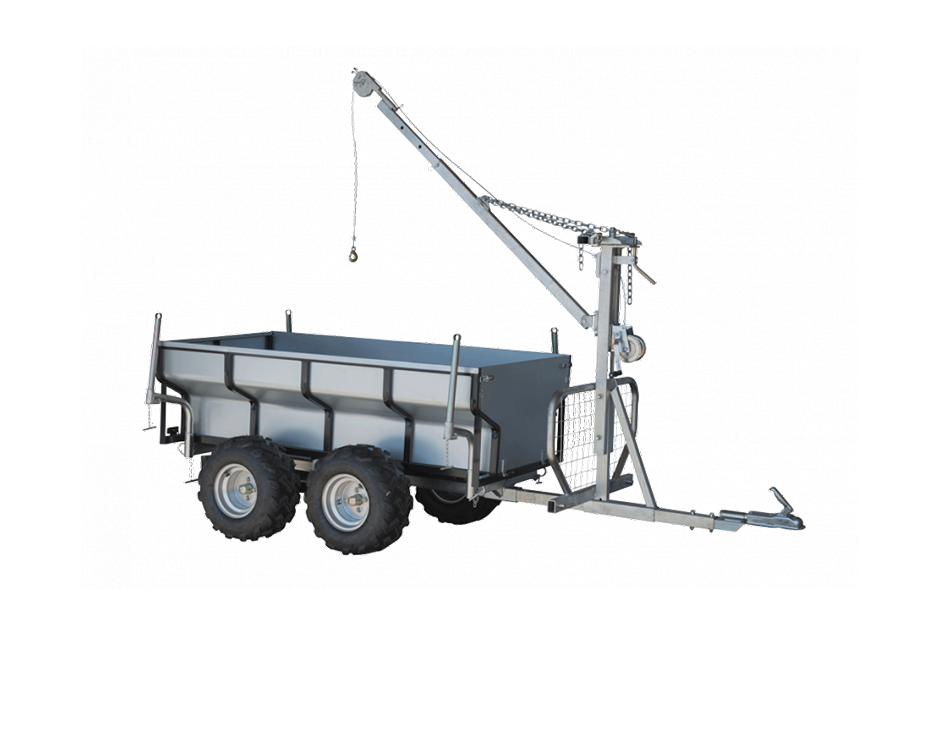 Espegard Kombihenger Med Høyt Plan | Atv Henger - - Atv Henger - Tilhenger