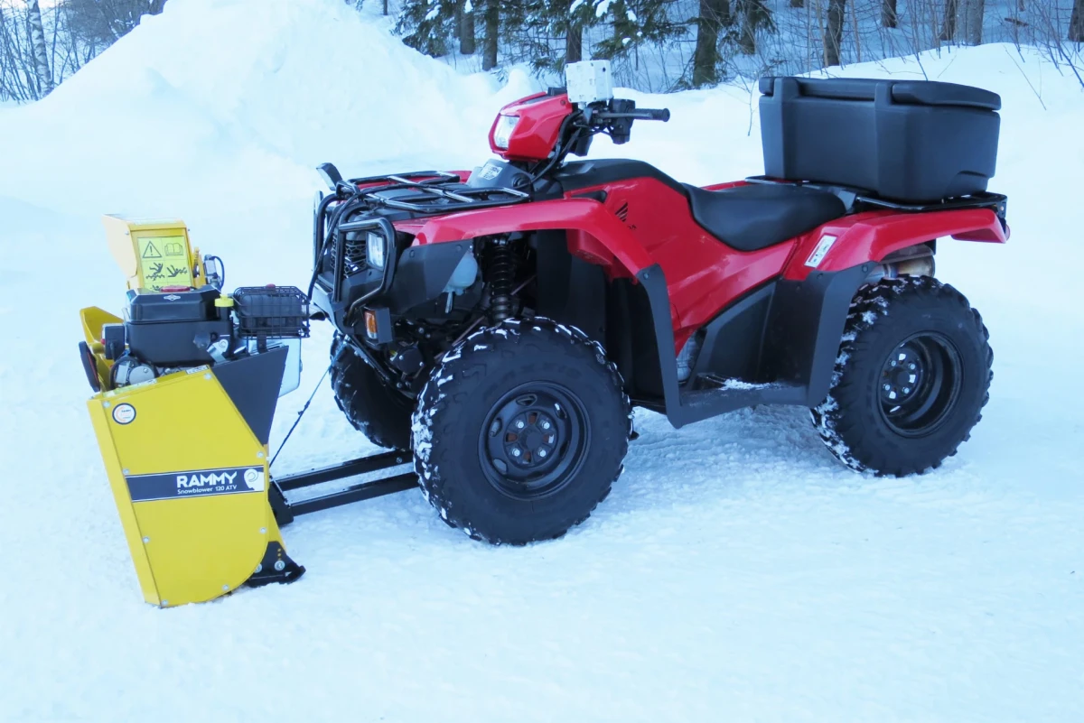 Rammy Snowblower 120 Atv Pro 420 Ccm | Snøfreser For Atv / Utv