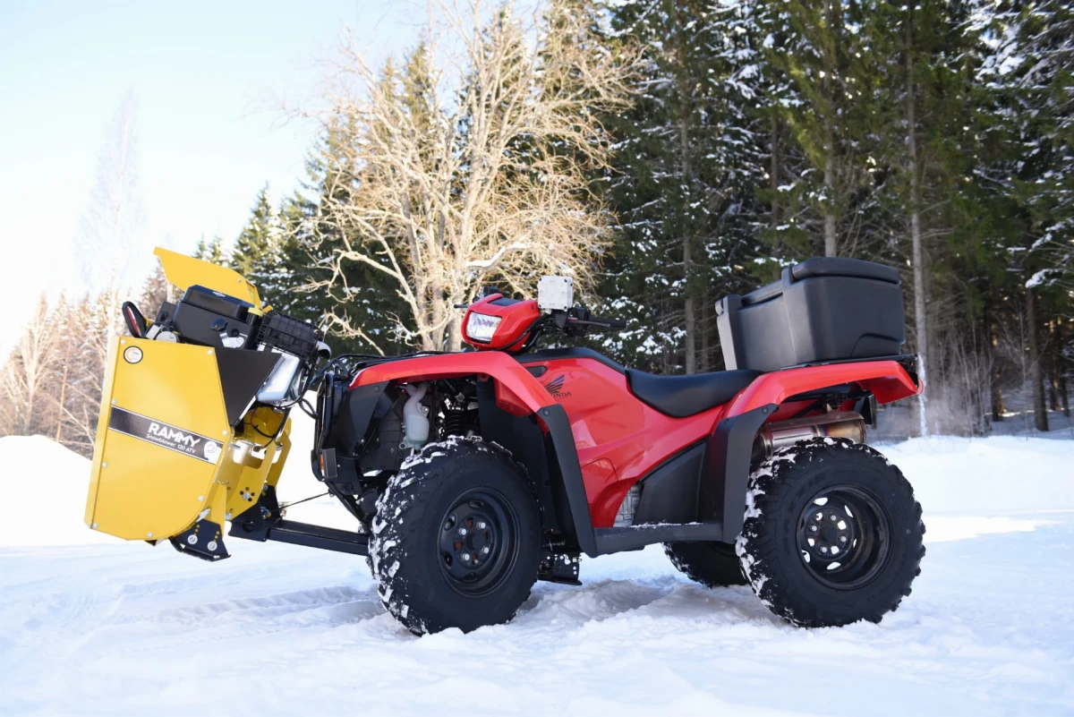 Rammy Snowblower 120 Atv Pro 420 Ccm | Snøfreser For Atv / Utv