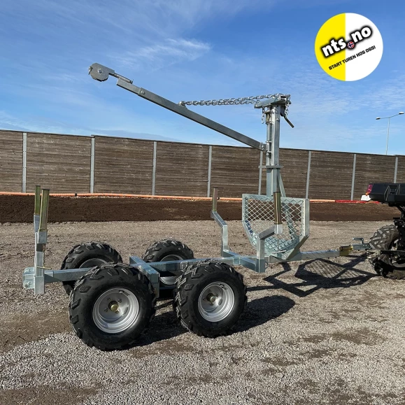 Kran Til Polaris Atv1600 Tk-a01a Tømmerhenger / Utvidbar Til ...