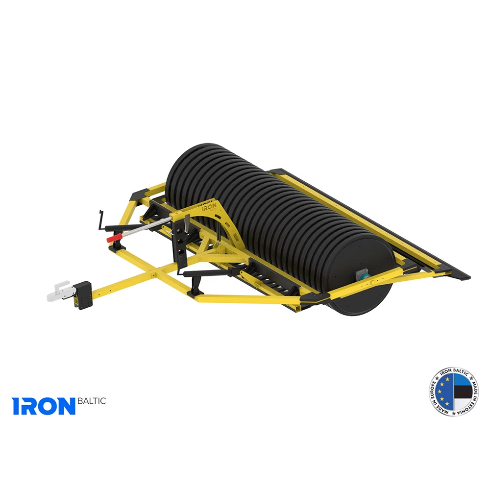 Iron Baltic Snowroller Kompaktor / Løypemaskin / Sporsetter Snow Roller ...
