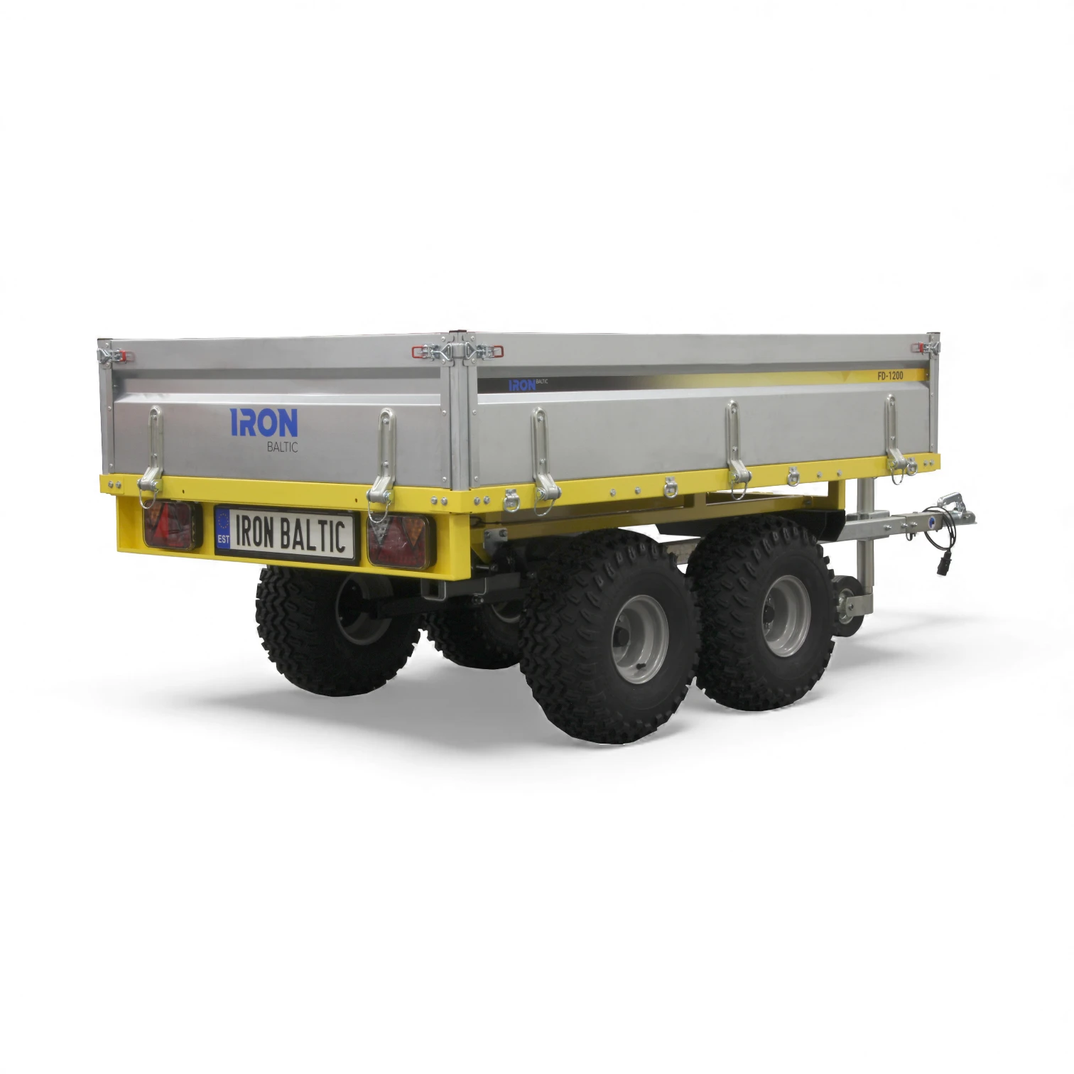 Iron Baltic Flatbed Universal Atv Henger Fd-1200. Registrerbar (r1a ...